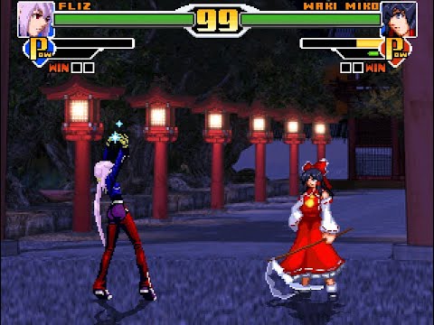 [MUGEN] Fliz_Emerald (CPU) VS wakimiko (CPU) - YouTube