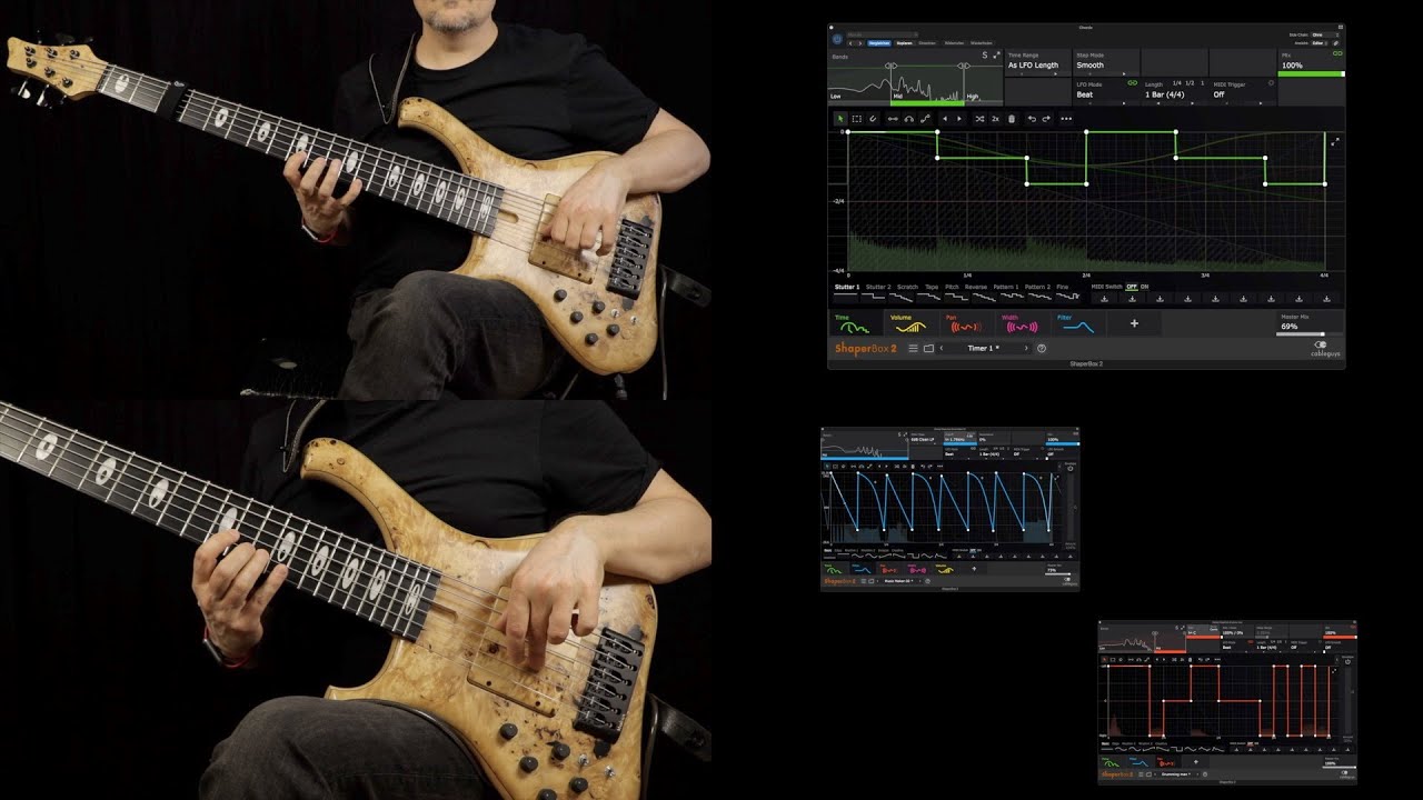 Cableguys ShaperBox 2 Plugin with Bass Guitar - YouTube
