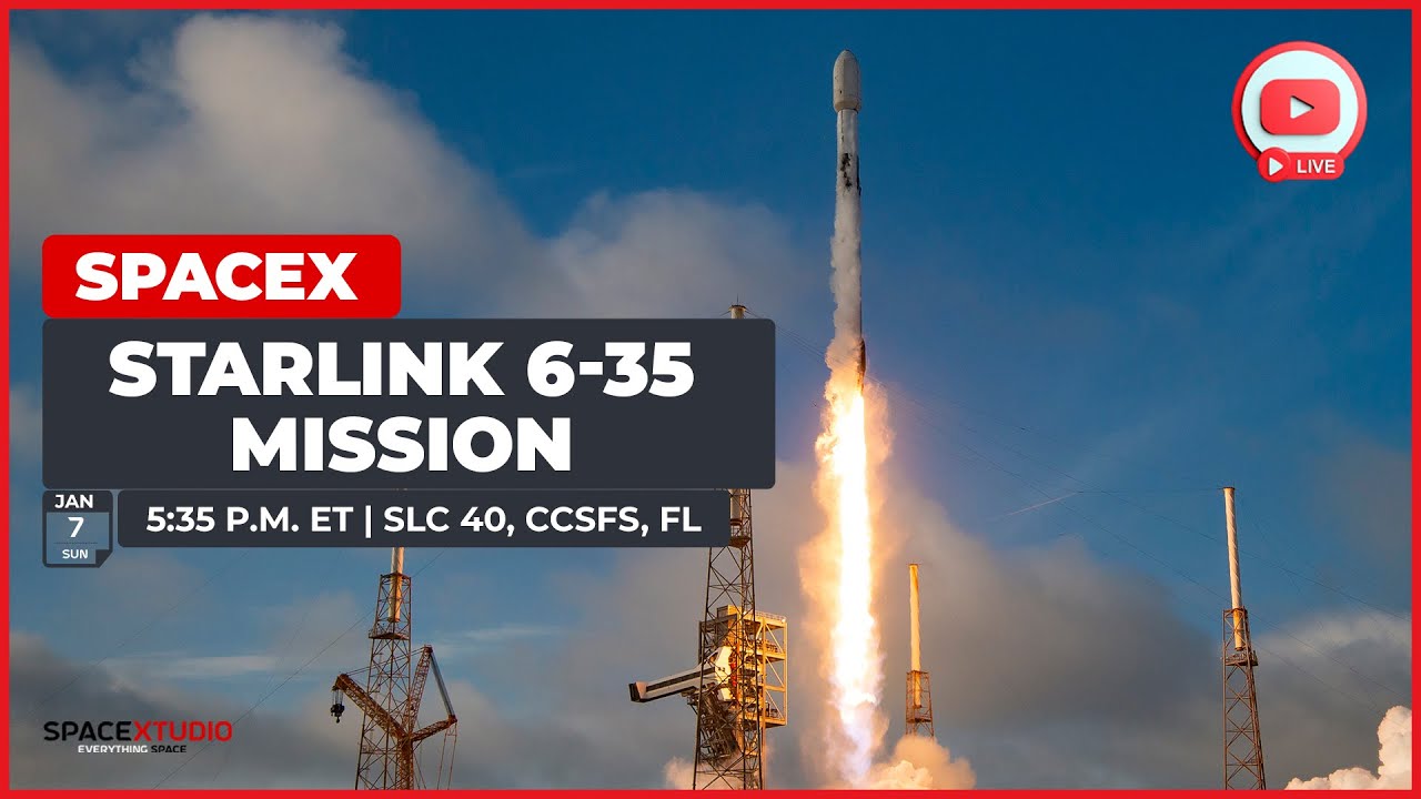 Watch Live Starlink 6 35 Mission Spacexs 3rd Launch Of 2024