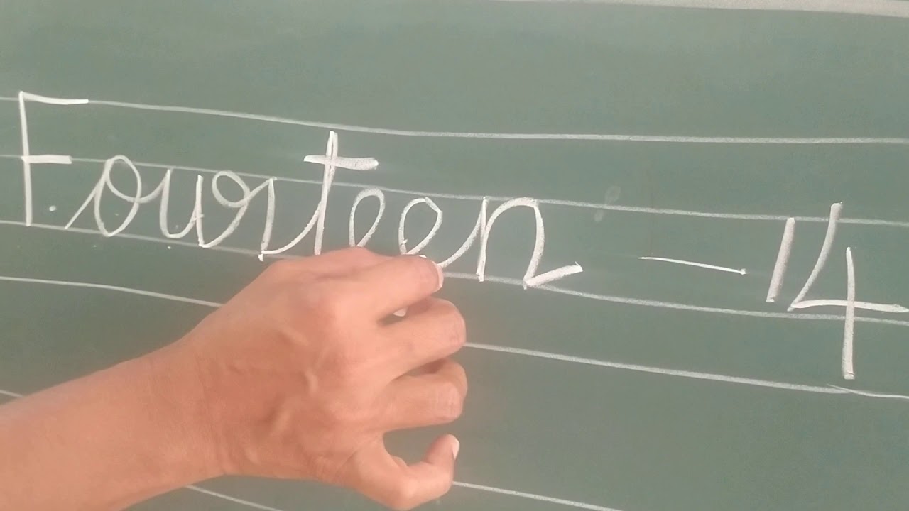 Number Names 11 To 15 YouTube number-names-11-to-15-youtube