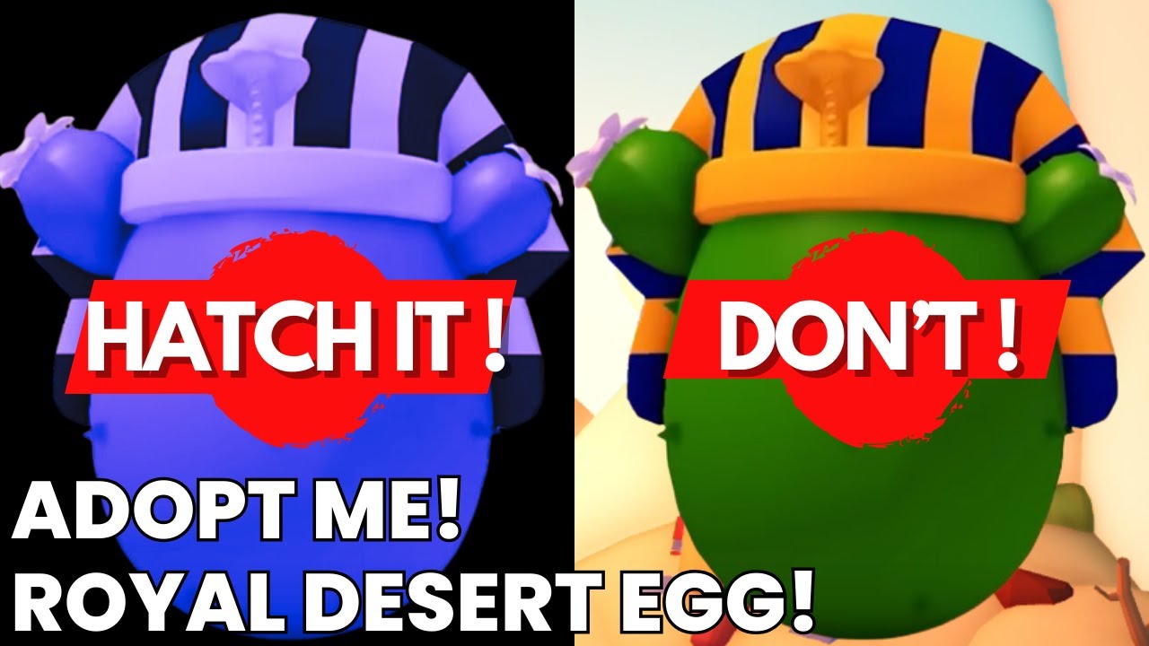 ALERT Sphinx Royal Desert Egg Update! Adopt Me Roblox - YouTube