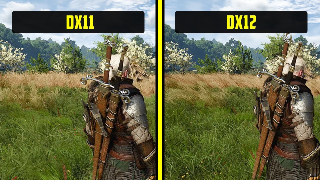 Witcher 3 Next Gen DX12 Looks Better Than DX11 YouTube