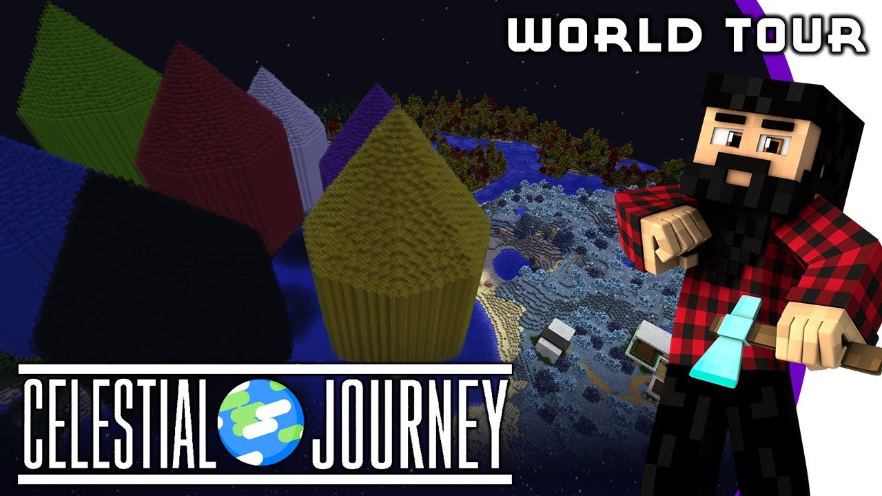 [Minecraft] Celestial Journey - World Tour - DL MAP - YouTube