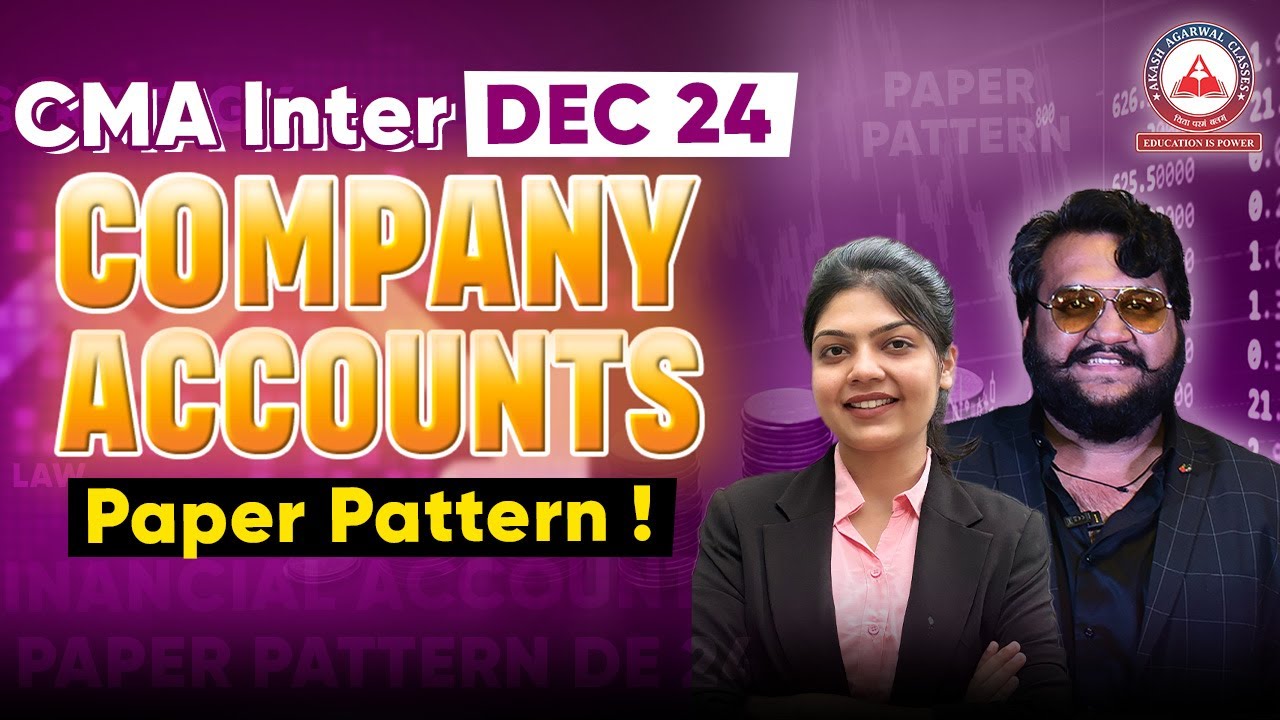 CORPORATE ACCOUNTING PAPER ANALYSIS | CMA INTER DEC 24 | AKASH AGARWAL ...