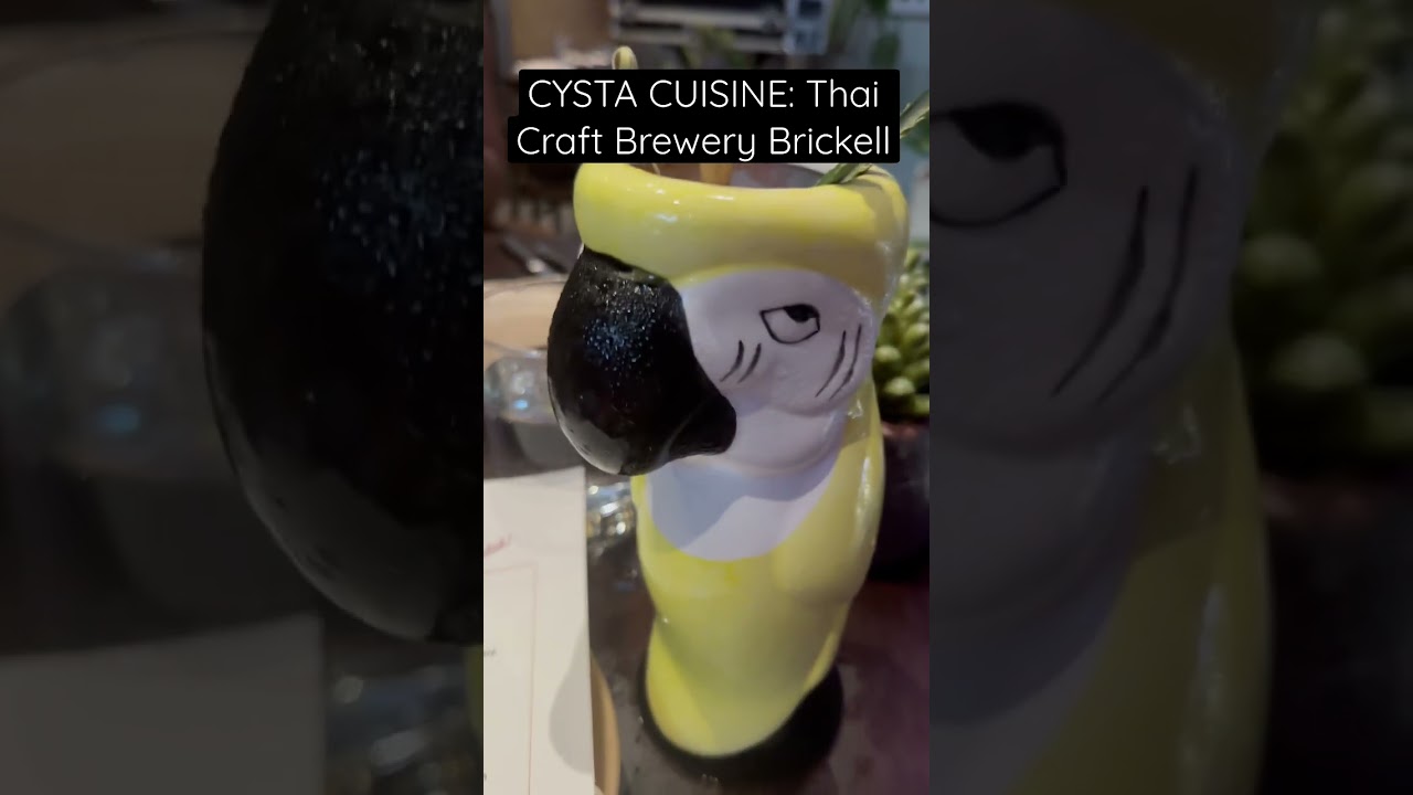 CYSTA CUISINE: feat Thai Craft Brewery Brickell - YouTube