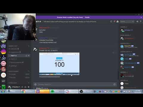 HITTING 100 SUBS LIVE REACTION!!!!!! - YouTube