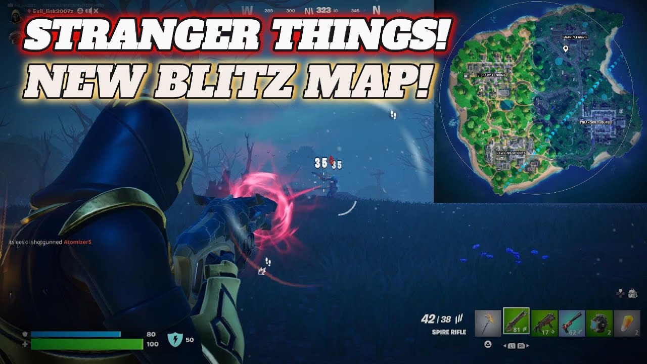 I've, played the NEW STRANGER-THINGS X BLITZ MAP! 😄 - YouTube