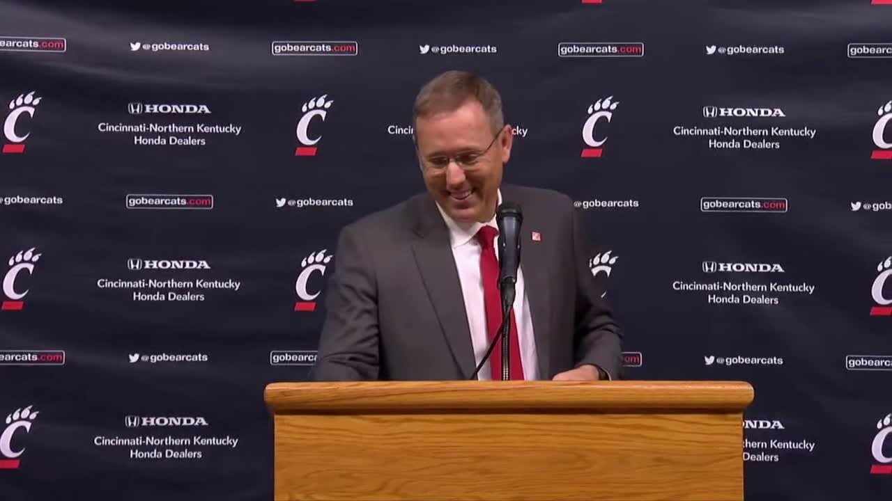 University of Cincinnati introduces Scott Satterfield as new head ...