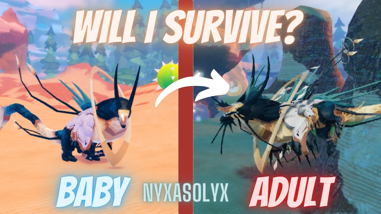 SURVIVING AS NYXASOLYX | Creatures of Sonaria - YouTube