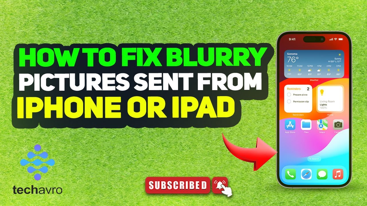 How to fix blurry pictures sent from iPhone to android 2025 - YouTube