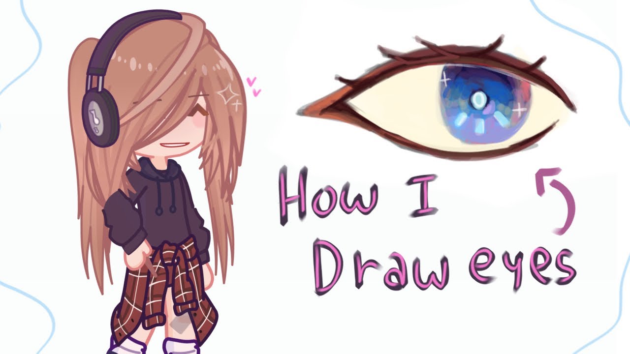 How I draw eyes (an eye)|Very Bad tut 😭|Alex_sparklesX - YouTube