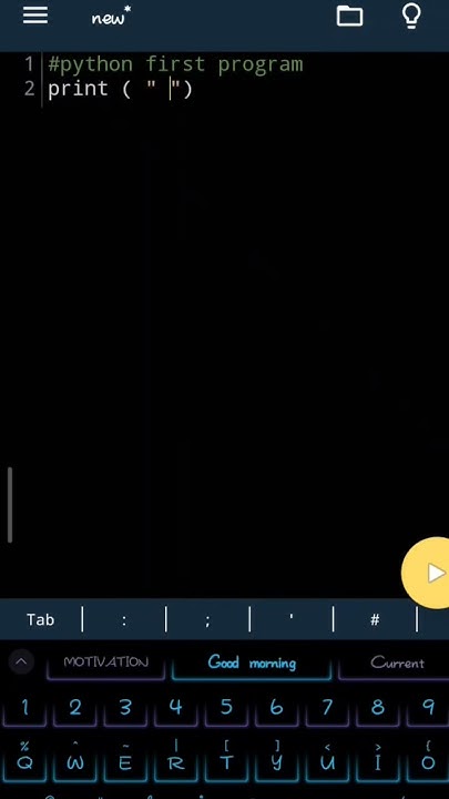 Write Your First Python Code On Android—no Pc Needed Apne Phone Pe