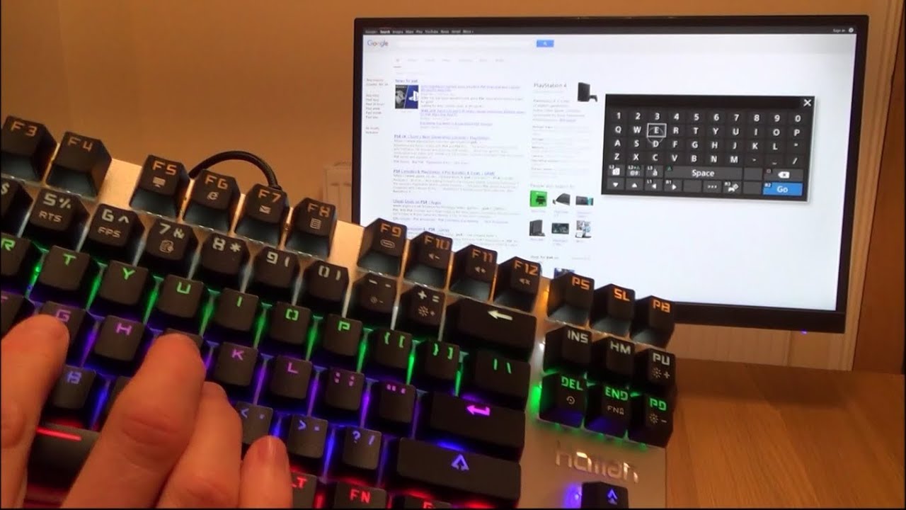 Different ways to input TEXT on the PS4 (52) - YouTube