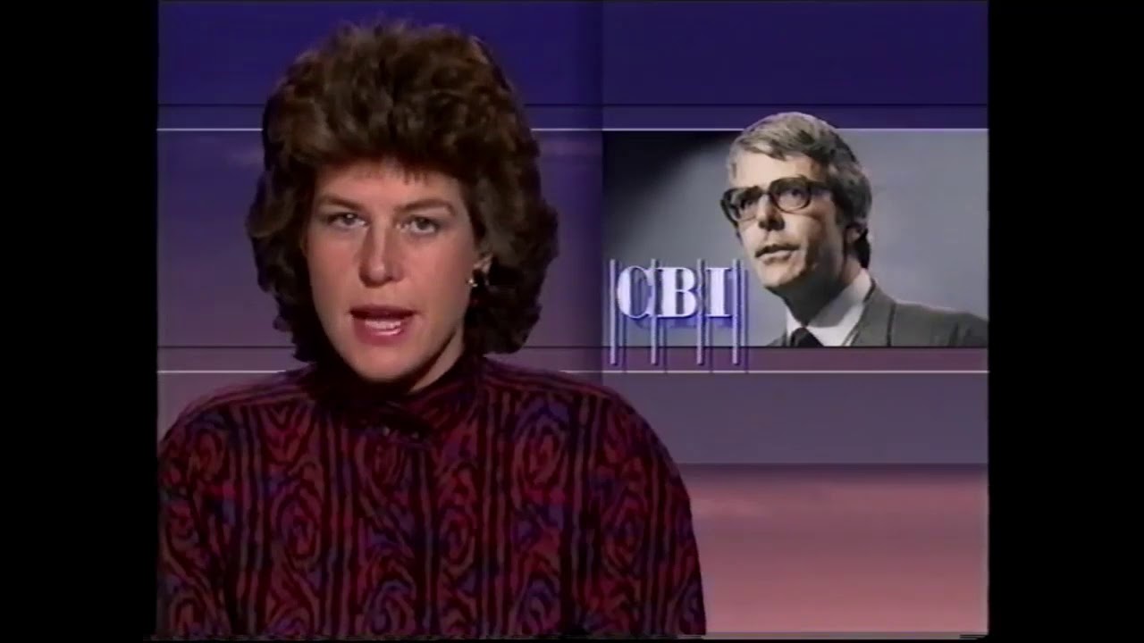 ITN News Summary - Anne Leuchars - Monday 24th September 1990 - YouTube