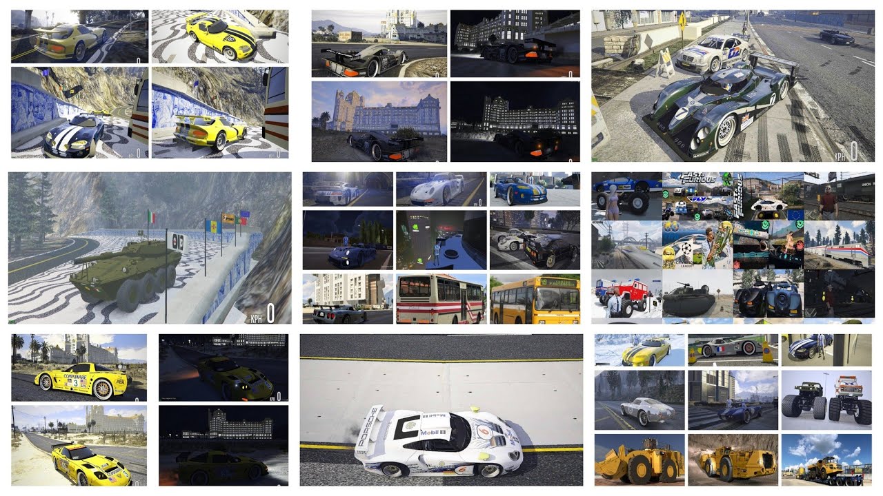 GTA 5 Miami Map mod Car Mods FiveM oi3 live - YouTube