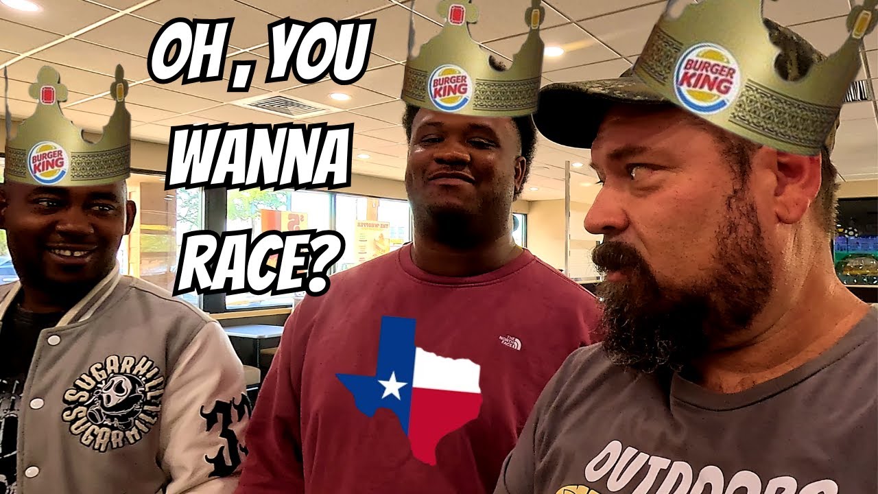 Earthling Vs Me Burger King Oak Cliff Dallas Texas - YouTube