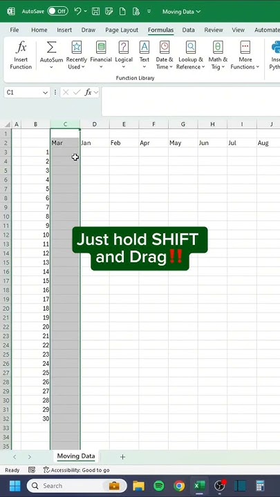 Game-Changing Excel Shortcut Every Pro Uses! 🔥 Work Faster Now #ExcelHacks #ExcelTips # ...