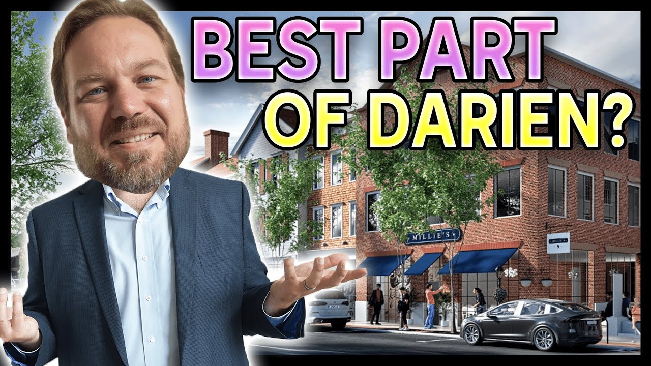 LIVING in DARIEN CT - DOWNTOWN DARIEN Neighborhood Tour - YouTube