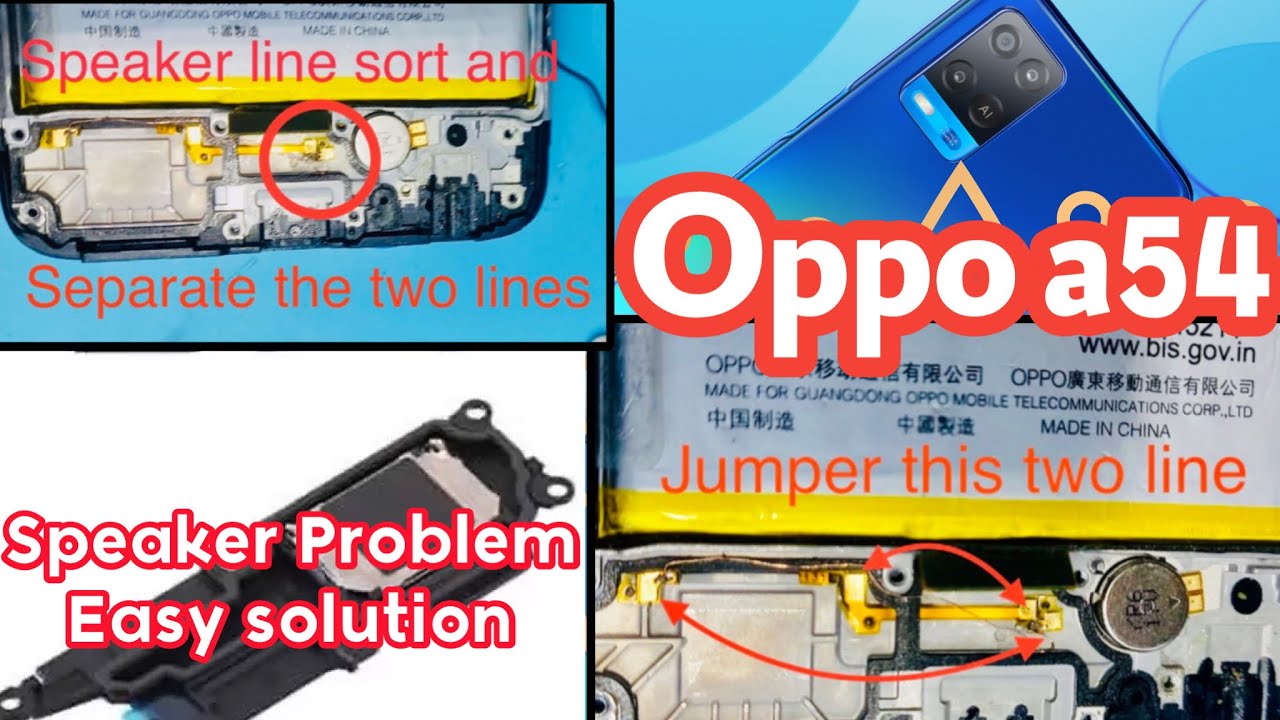 Oppo A54 Speaker Sound Problem and Solution । Oppo A54 সাউন্ড সমস্যা ও ...
