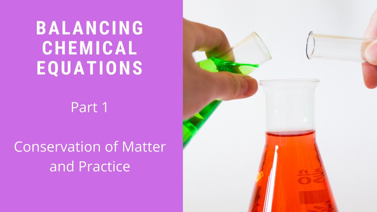 Balancing Chemical Equations - Part 1 - YouTube