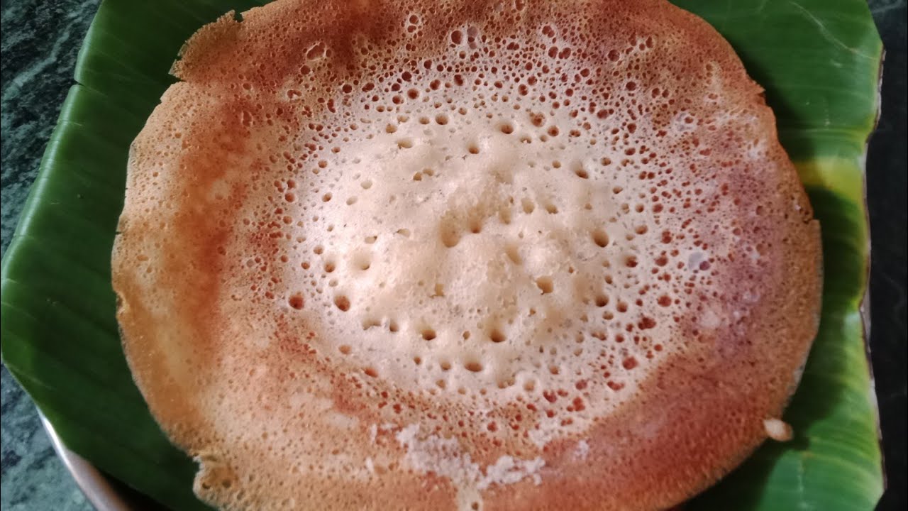 இனிப்பு ஆப்பம் |Sweet Appam Recipe | Inippu Appam |Aachis samayal|Tamil ...