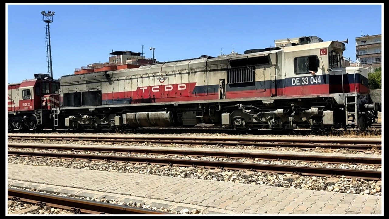 TCDD DE 33044 & DE 24355 MANEVRALAR -14 / MANEUVERS -14 / DIESEL ...