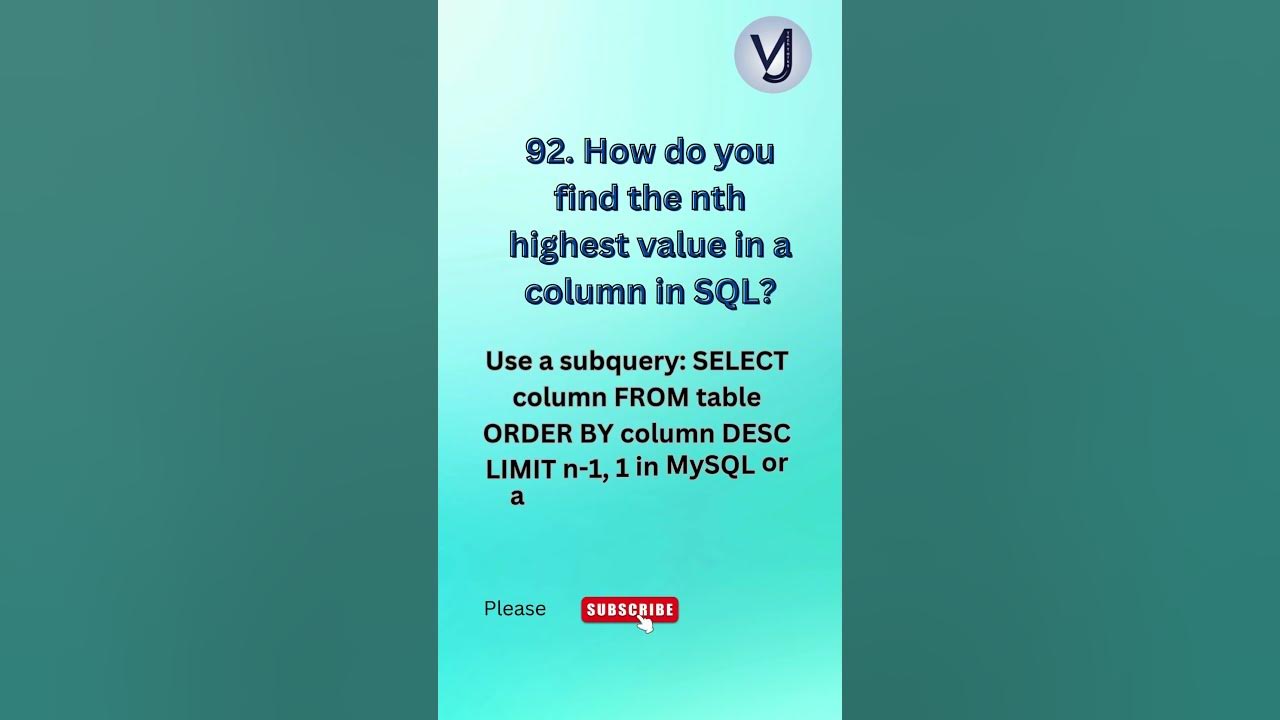 SQL Interview Tips #SQL #sqlinterviewquestions - YouTube