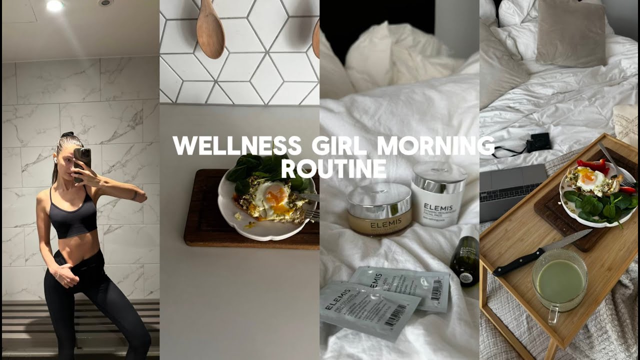 🤍Wellness girl morning routine 🤍 Healthy Meals, Skincare and more ...