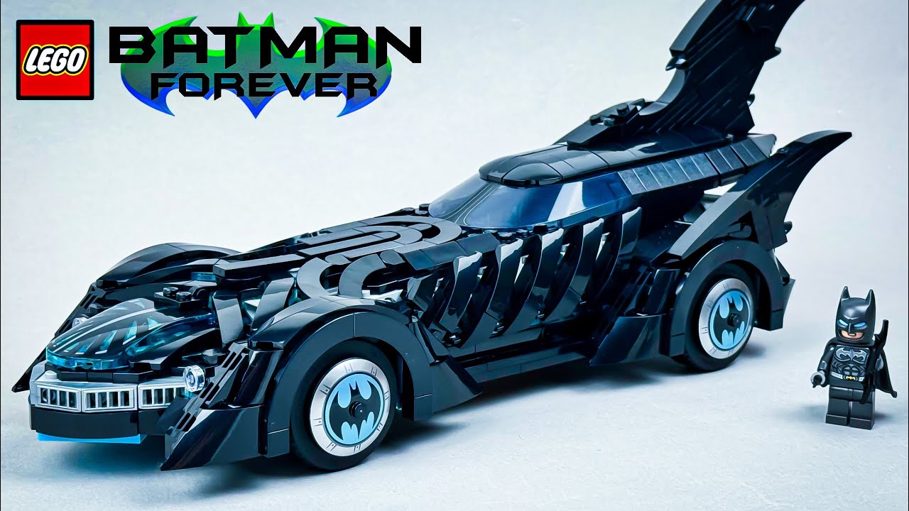BATMAN FOREVER BATMOBILE: Stop Motion Build! | LEGO Batman - YouTube