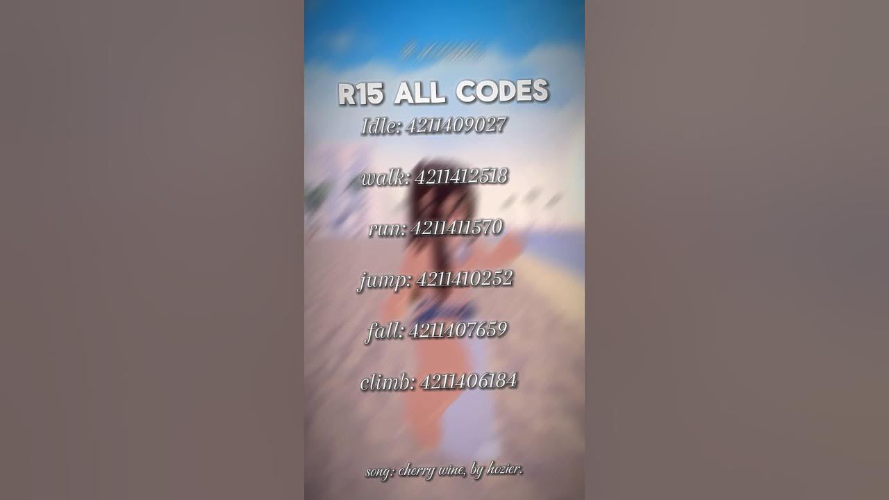 all of the r15 animation codes for berry avenue #berryavenuecodes # ...