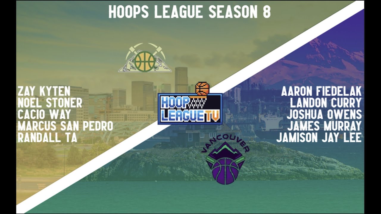 Hoops League Season 8: DEN (1-0) @ VAS (1-0) - YouTube