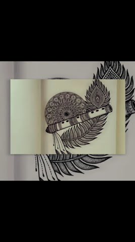 mandala art of murli - YouTube