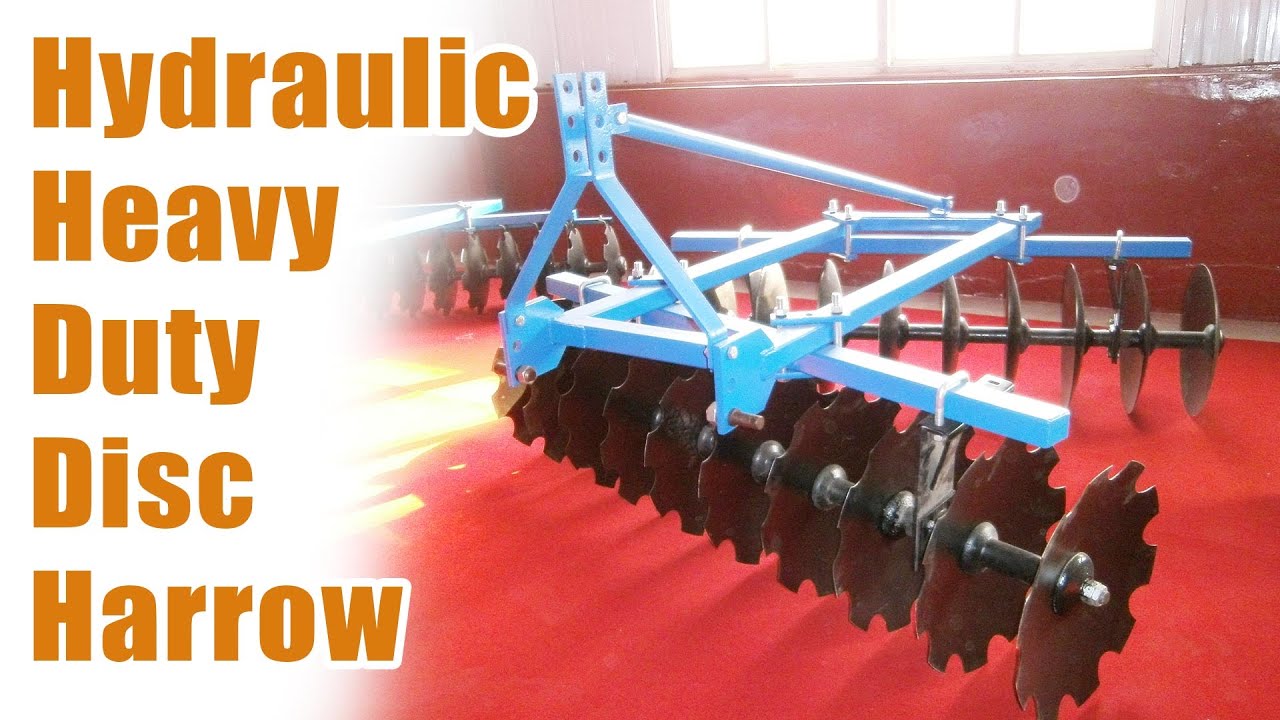 Mastering Soil Prep with the Hydraulic Heavy Duty Disc Harrow #harrow # ...