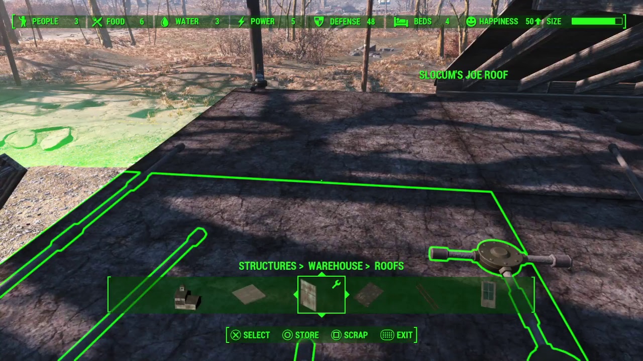 Fallout 4 PS4 Pro survival settlement building - YouTube