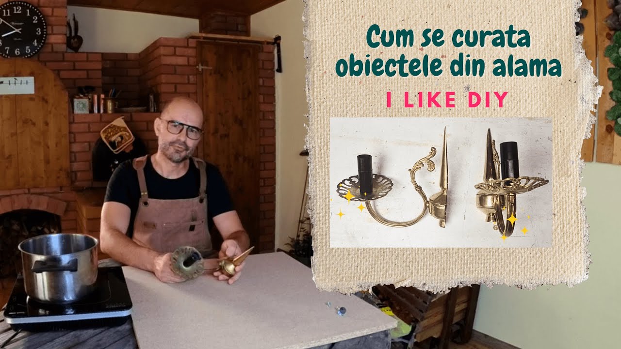 I LIKE DIY | Cum se curata obiectele din alama #diy # ...