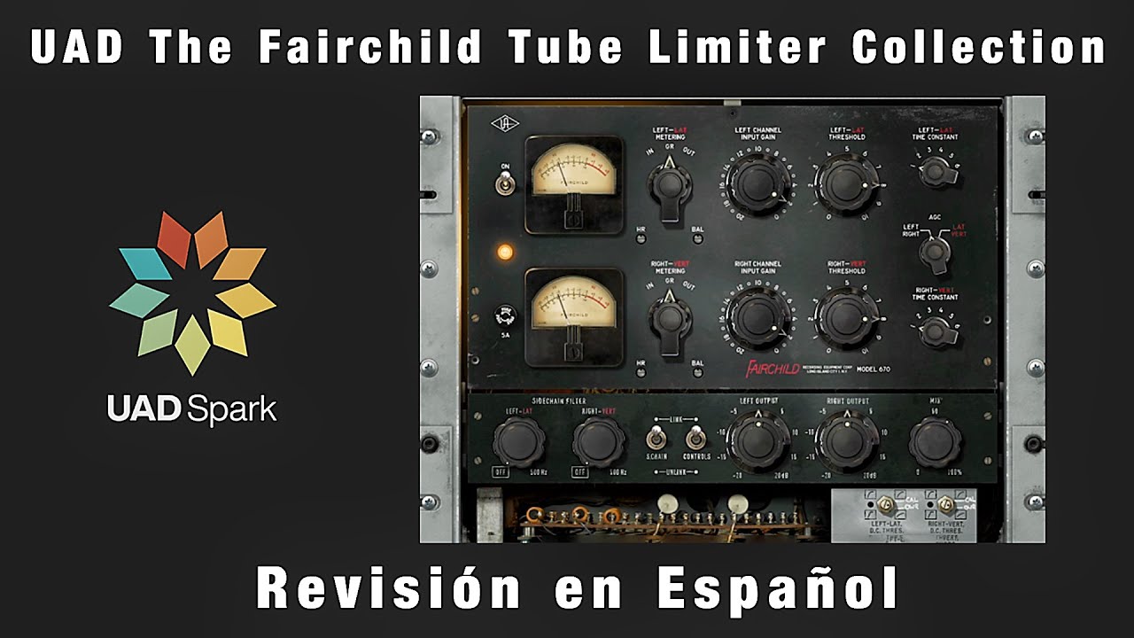 🎧UAD Fairchild Tube Limiter Collection🎧 -Revisión en Español- - YouTube