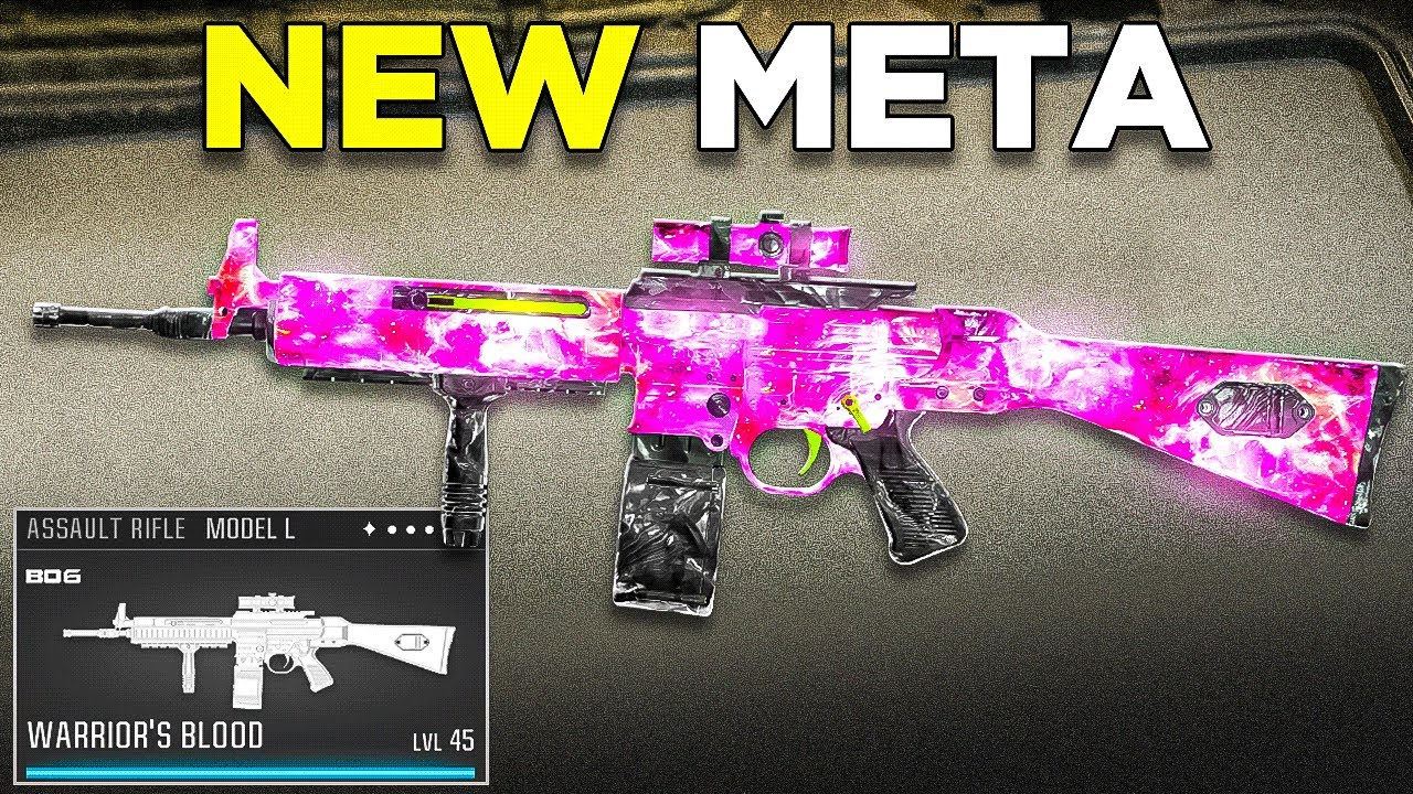 new BUFFED MODEL L is *META* in WARZONE! 👑 (Best Model L Class Setup ...