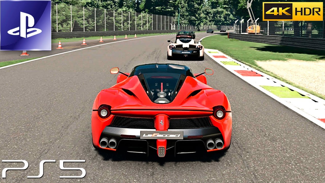 (PS5) Gran Turismo Sport | Ferrari LaFerrari em Monza | 4K 60FPS HDR ...