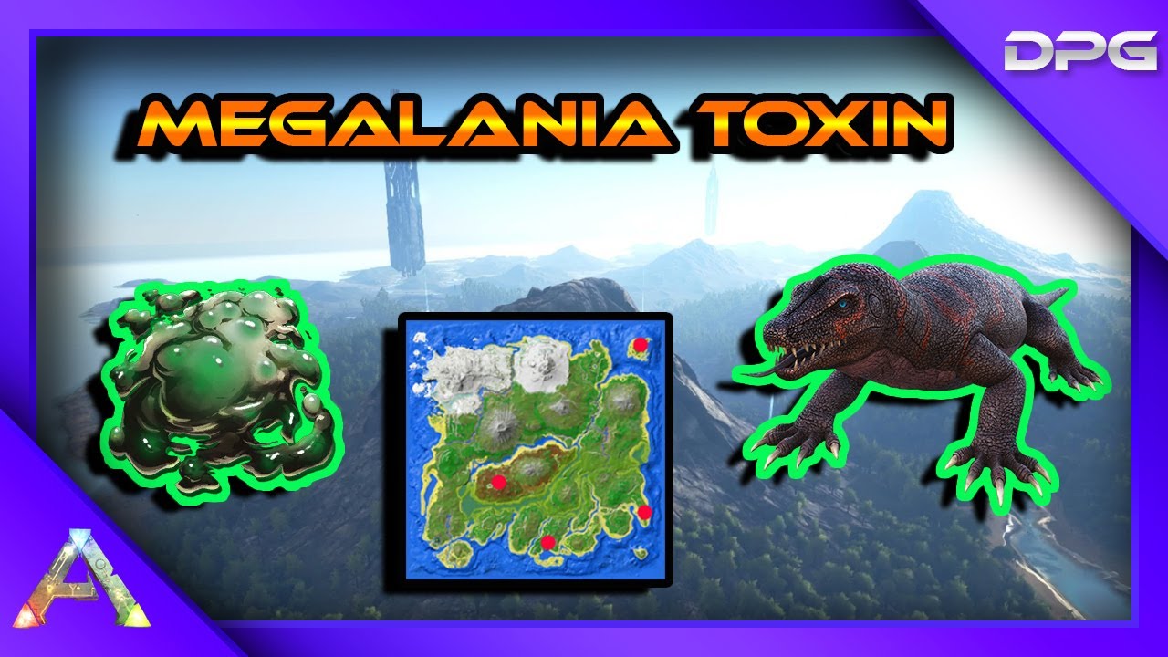 All Ways to get Megalania Toxin - ARK: Survival Evolved -The Island ...