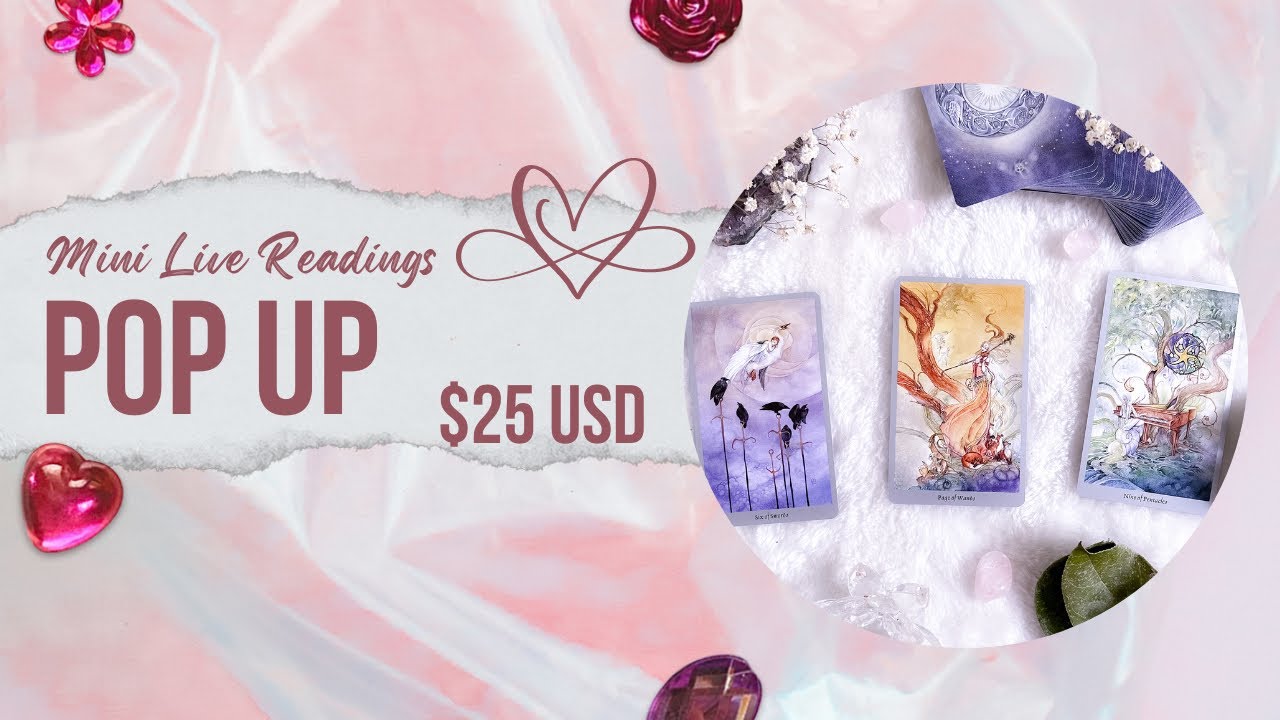 POP UP MINI LIVE READINGS $25USD - YouTube