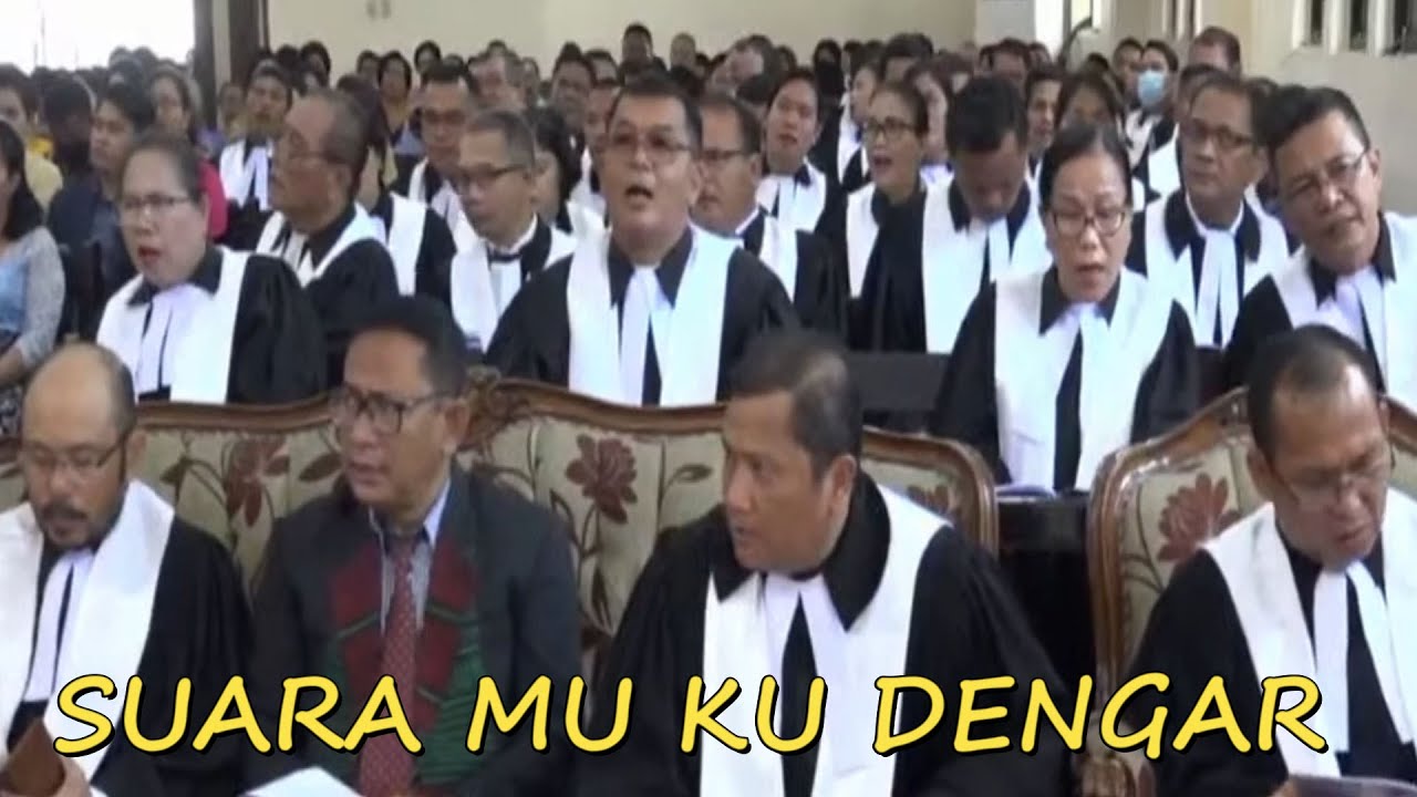 SUARA MU KU DENGAR DALAM IBADAH PENTAHBISAN PENDETA DAN EVANGELIS DI ...