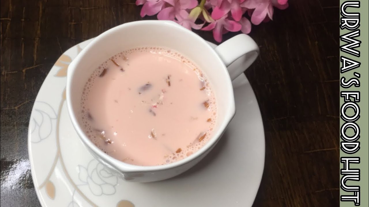 Kashmiri/Noon Chai | Pink Tea Recipe | Cozy Winter Drinks |Urwa's Food ...