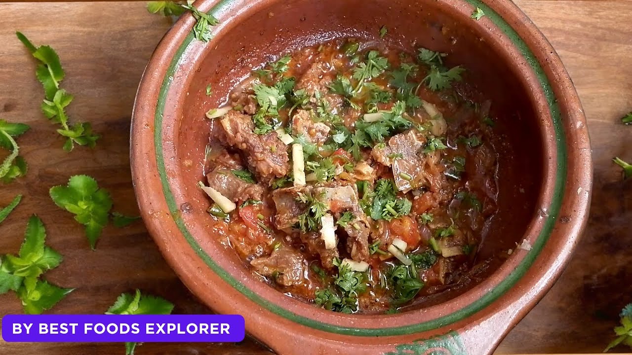 Mutton HANDI recipe - mutton HANDI -Best Foods explorer - YouTube