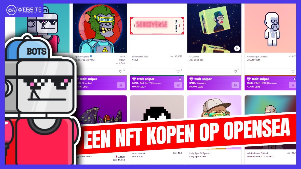NFT Kopen Op OpenSea | Volg Deze Eenvoudige Stappen - YouTube