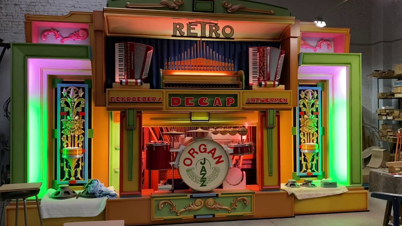 Gebr. Decap Antwerpen - 92 key dance organ Retro - YouTube