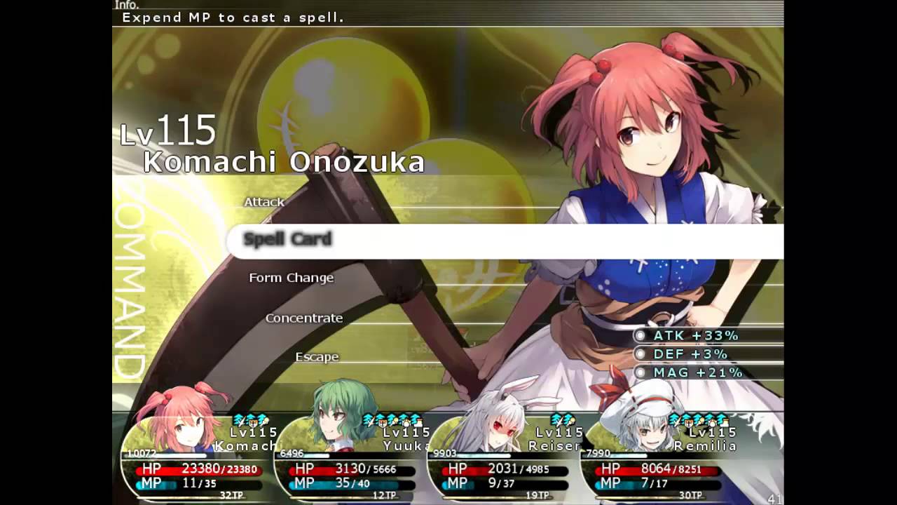 Touhou Labyrinth 2 - Boss Rush (Ver.1) - YouTube