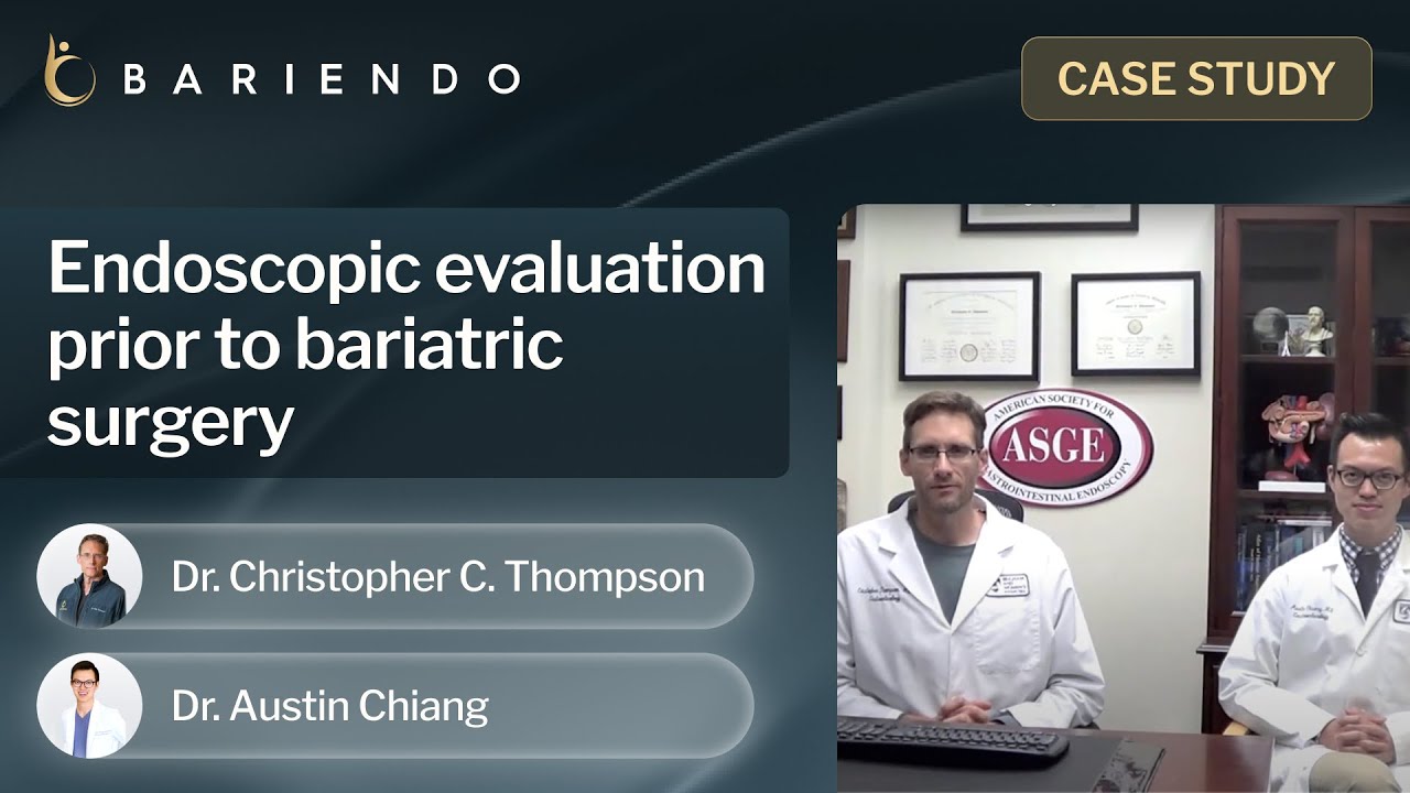 Case Study: Endoscopic evaluation prior to bariatric surgery - YouTube