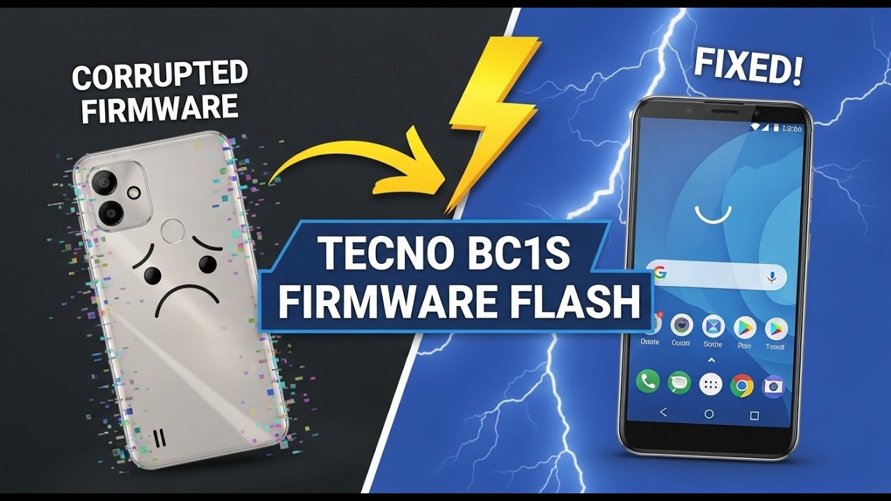 Tecno BC1S Pop 4 LTE How To Flash Without Da File | 100% Done 👍 - YouTube