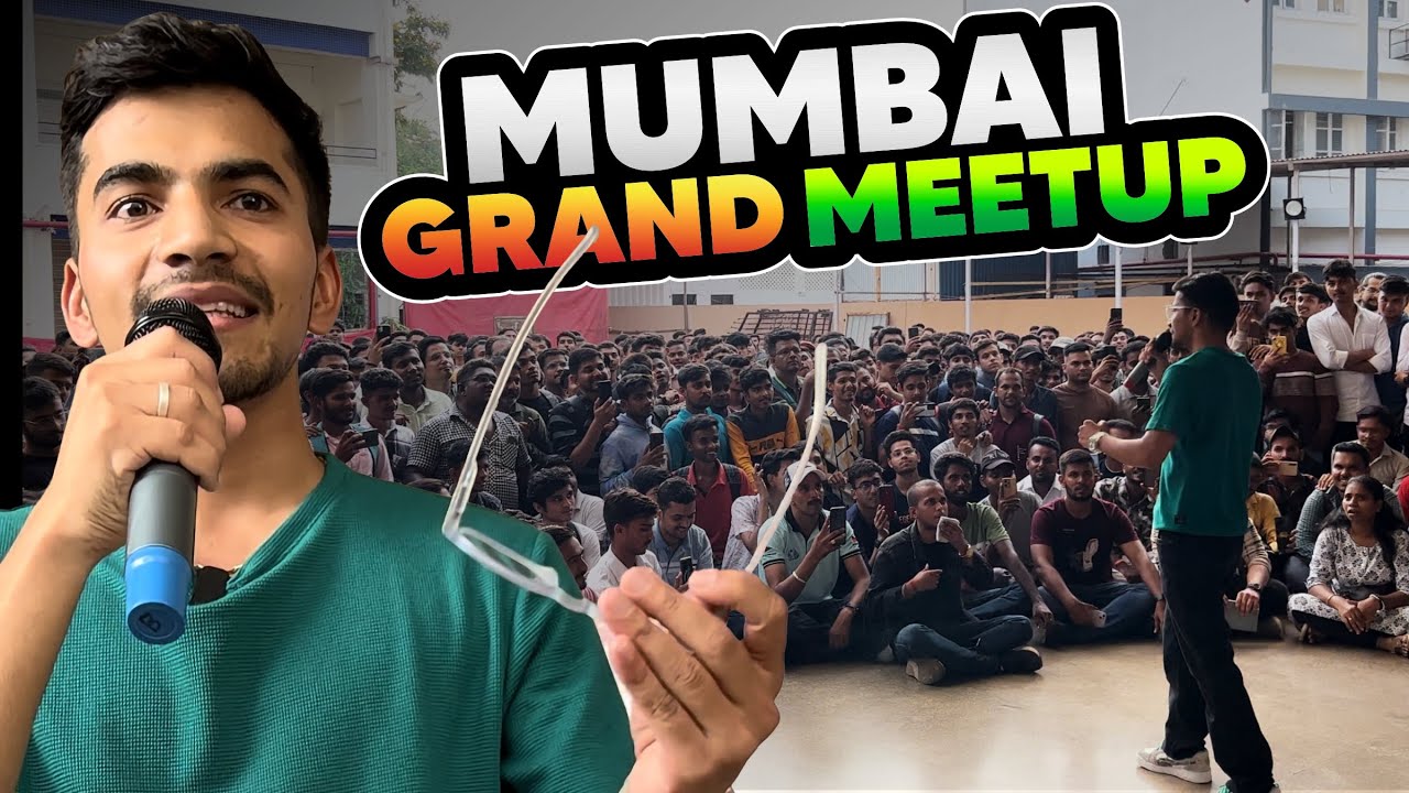 VLOG #81 - Mumbai Grand Meetup: Join the Traders Community! - YouTube