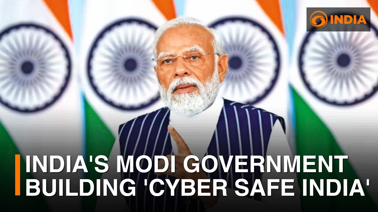 India's Modi government building 'Cyber Safe India' | DD India - YouTube